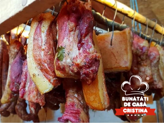 Ceafa afumata de mangalita - Bunatati de Casa Cristina